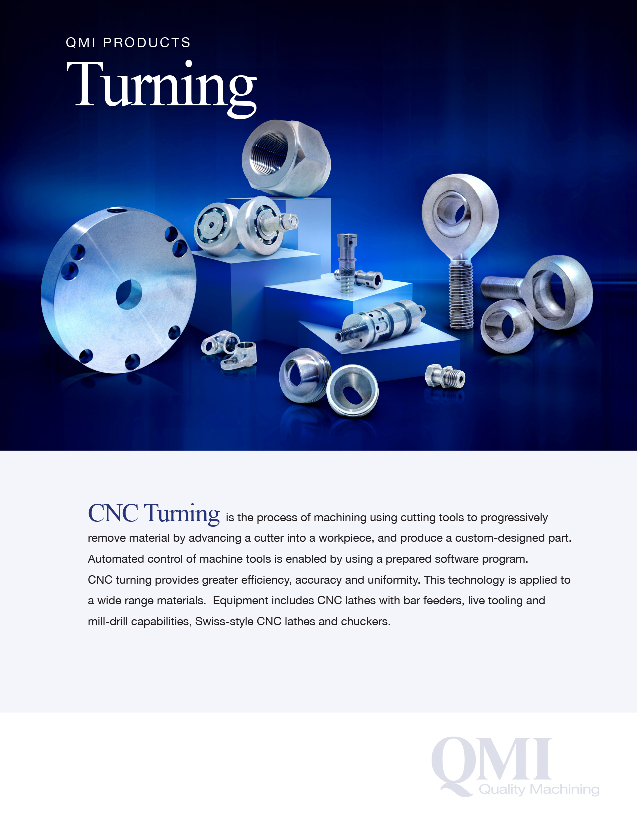 Brochure – Quality Machining, Inc.